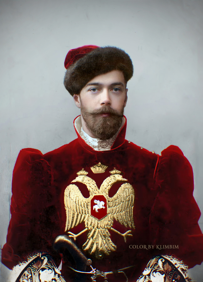 Nicholas II in old russian falconer costume | Николай II | Nicholas II