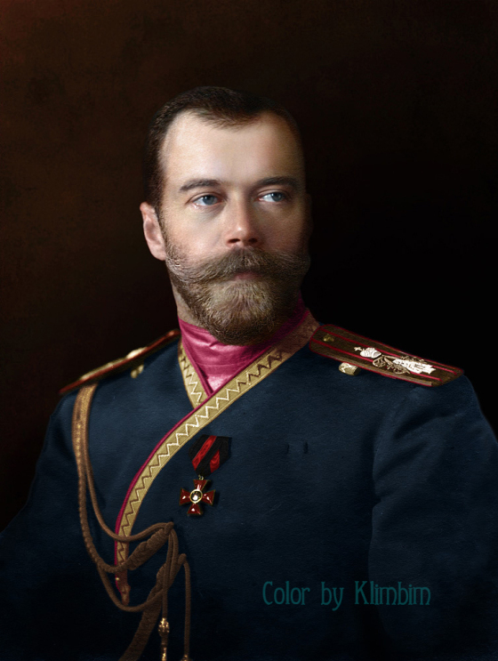 Nicholas II of Russia in the uniform of the Life-Guards 4th The ...