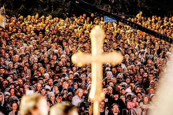 More than 100,000 participate in Liturgy, all-night procession for ...
