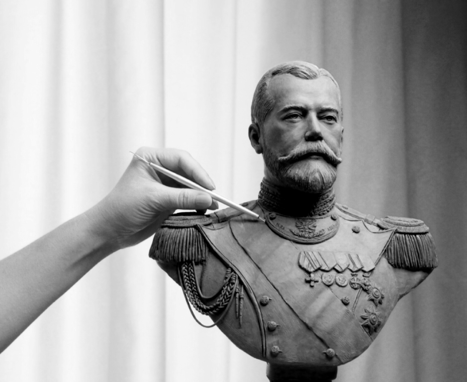 Moscow Sculptor Captures Last Tsar’s Likeness in New Bust | Nicholas II