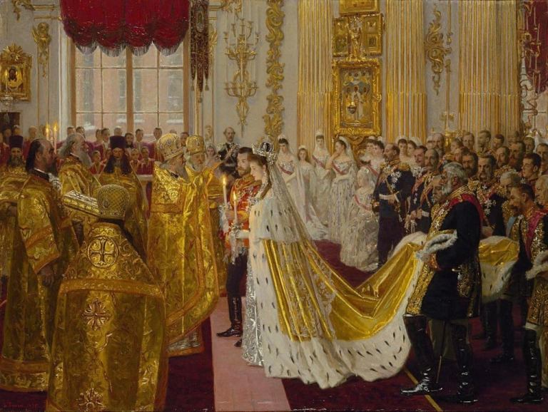 130th anniversary of the Wedding of Nicholas II and Alexandra ...