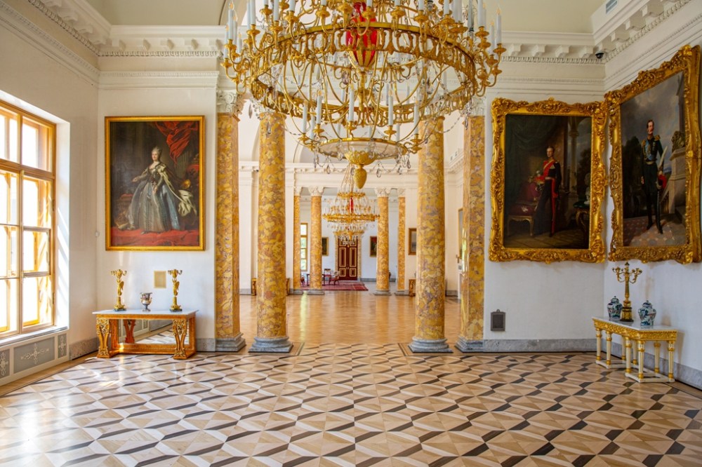 Three ceremonial halls of the Alexander Palace reopened after ...